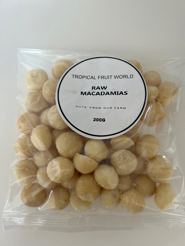 Whole Raw Macadamia Nuts - Tropical Fruit World