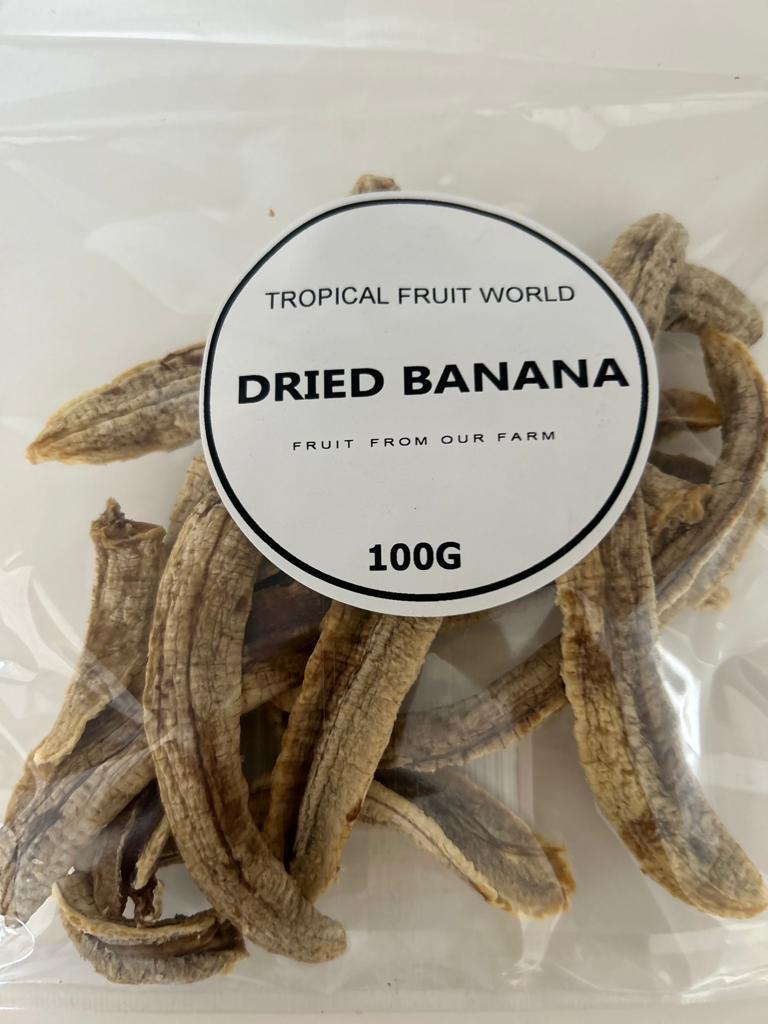 Dried Banana 100gm - Tropical Fruit World