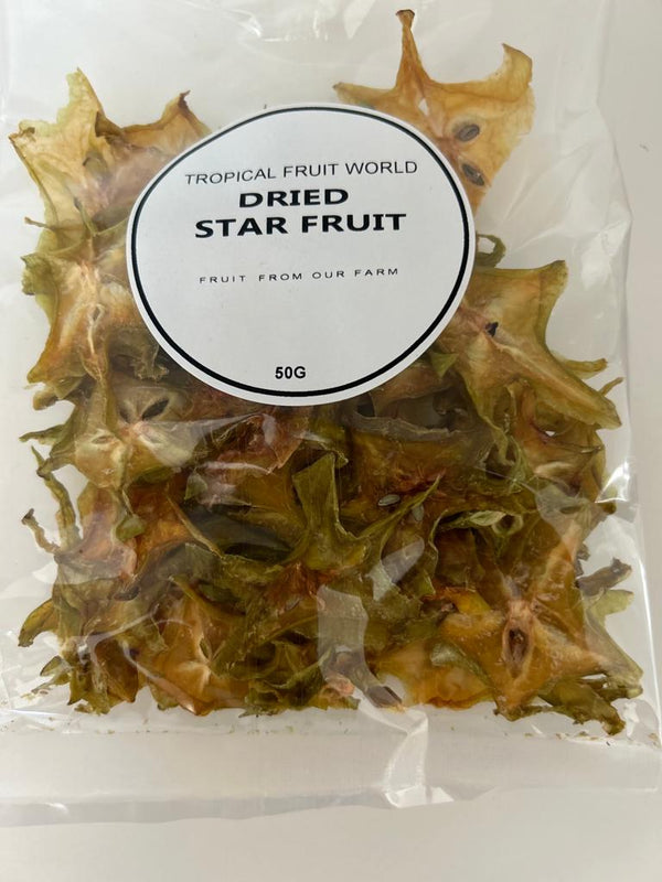 Dried Farm Star Fruit (carambola) - Tropical Fruit World